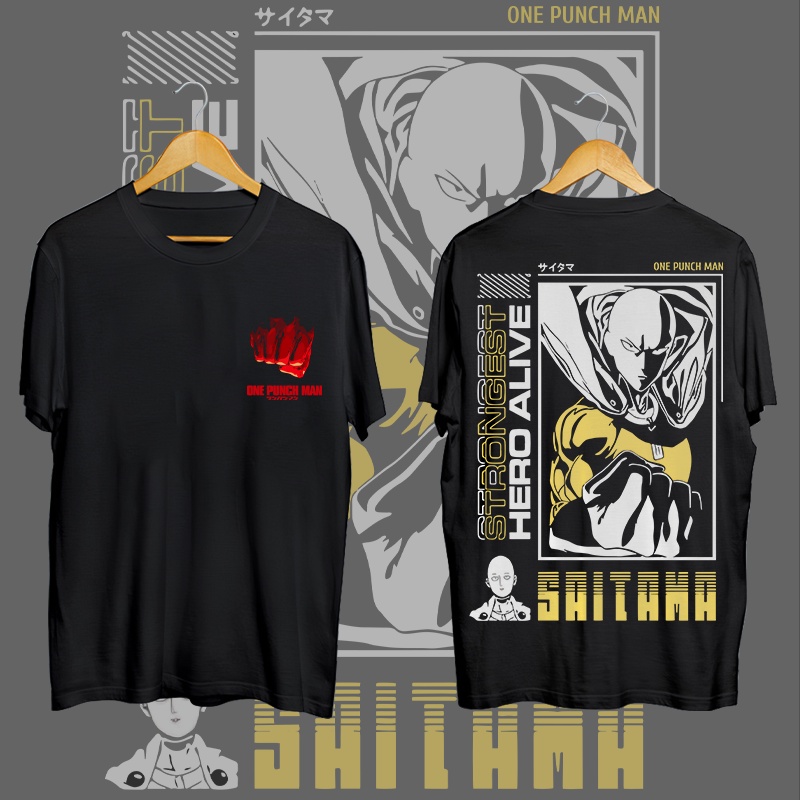 benoh One Punch Man shirt Saitama V2 Saitama Cyborg Disciple shirt ...