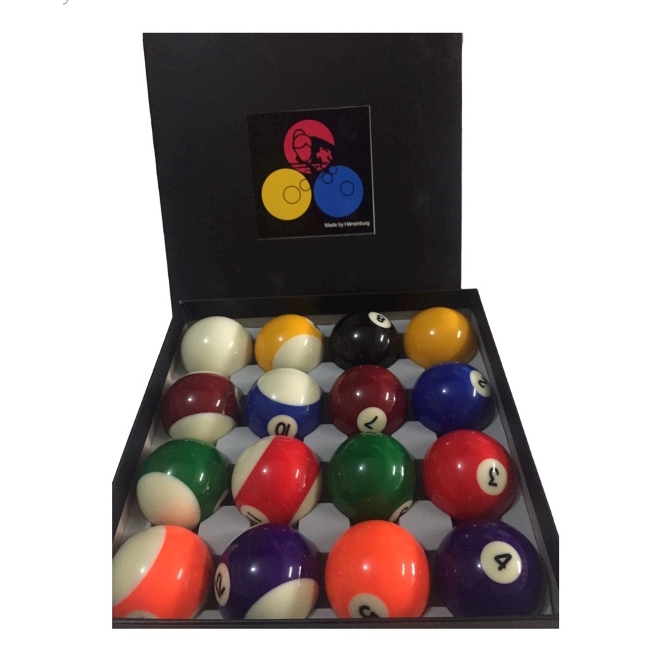 HANSINBURG BALL SET / BOLA NG BILYARAN / BILLIARD BALL STANDARD SIZE ...