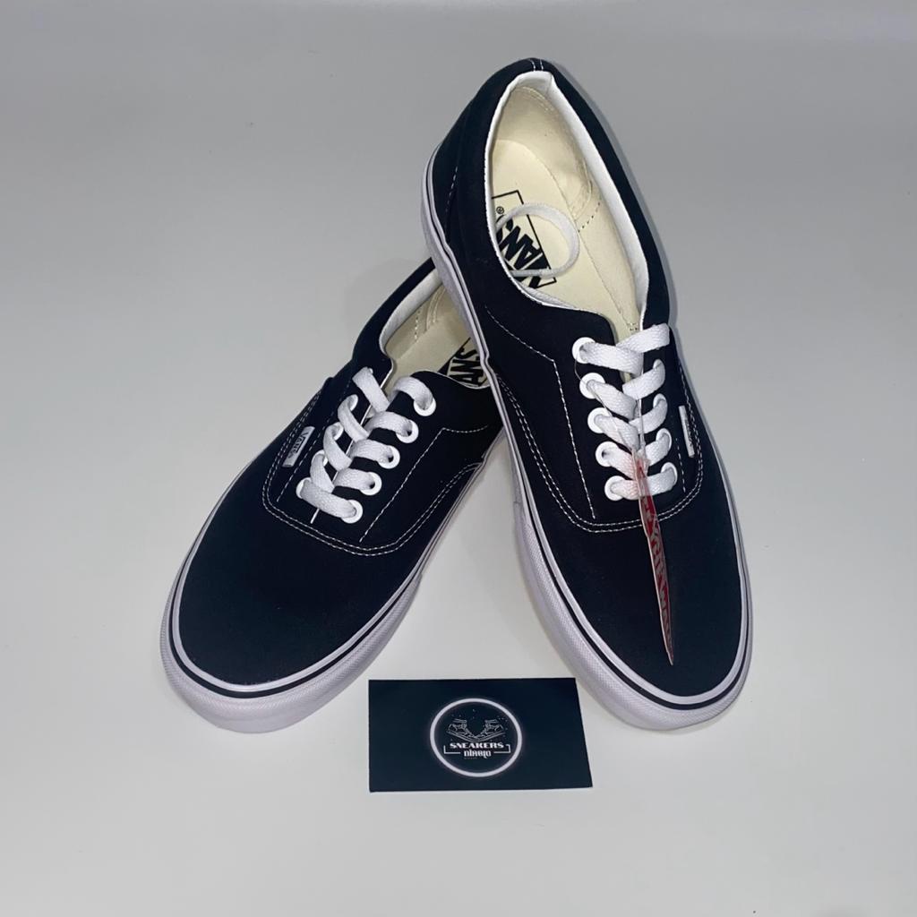 Vans U Era Black 100% ORIGINAL MATERIAL GUARANTEE | Shopee Philippines
