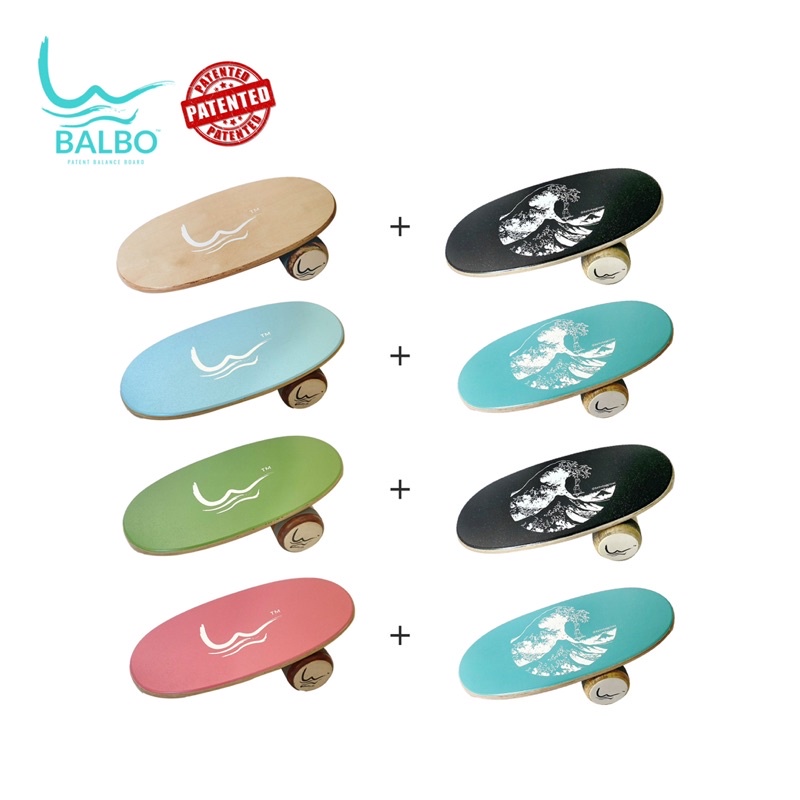 BALBO BUY 1, TAKE 1 50%off BALANCE BOARD SET Surf, Yoga, Skate, Active ...