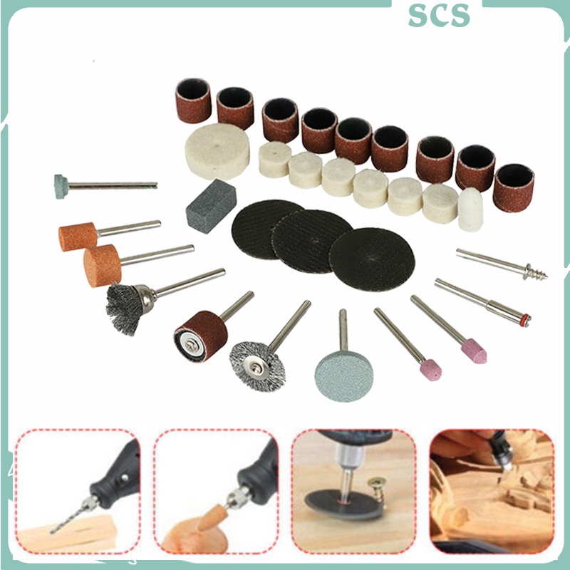 Power Wood Carving Tools Mini Electric Drill Grinder Rotary Tool Kit ...