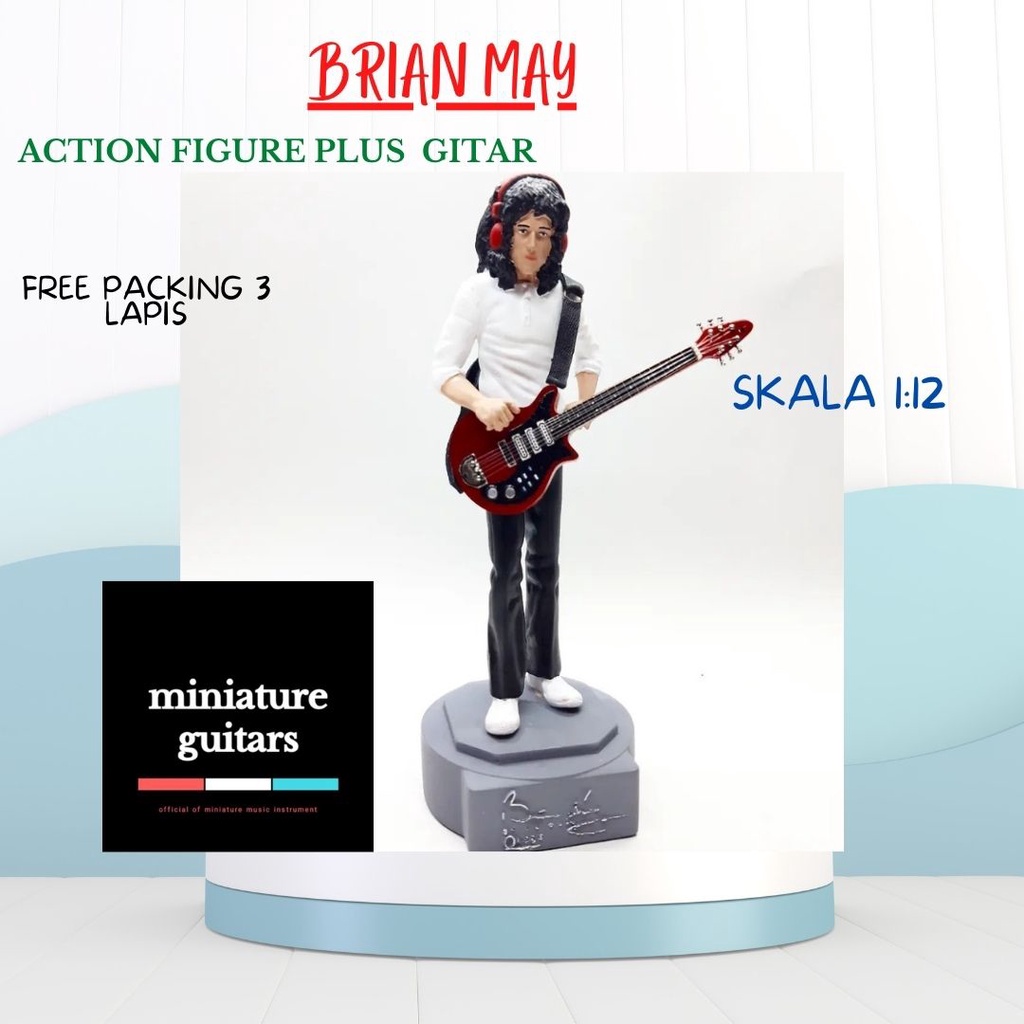 Queen BRIAN MAY Action Figure Young Exclusive | Shopee Philippines