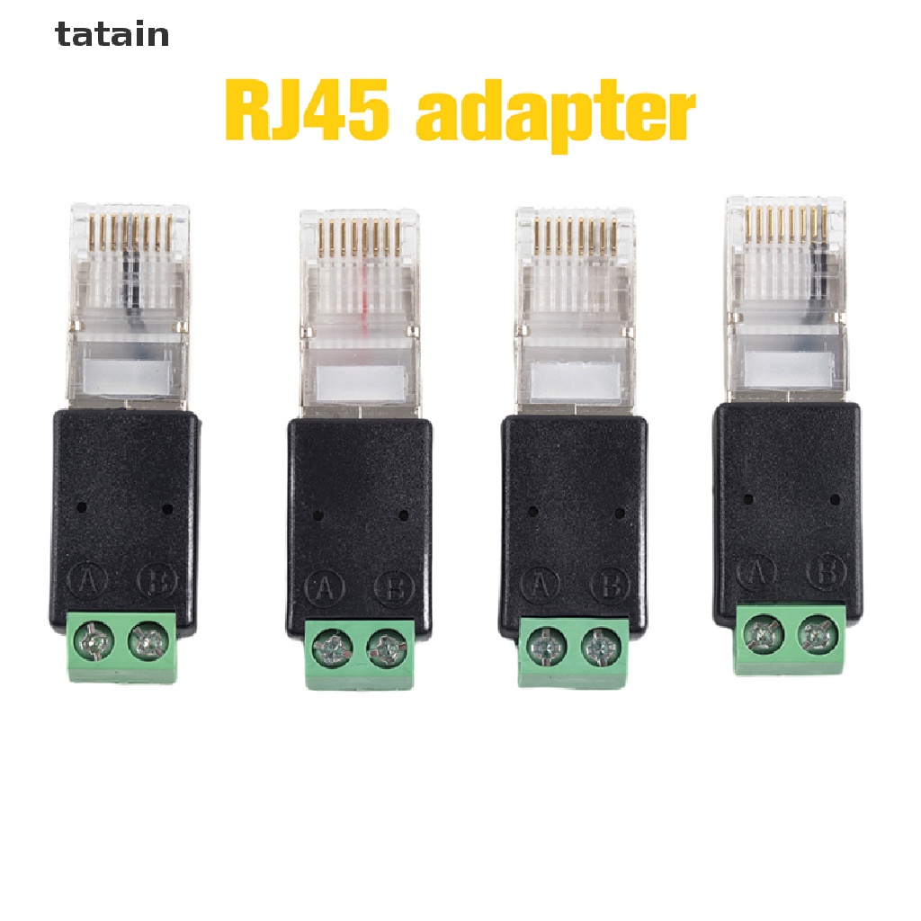 [TAT] RJ45 to RS485 Converter RJ45 Terminal Adapter RJ45 to RS485 Adapter Crystal Head to ...