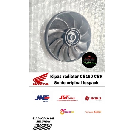 Original CB150 CBR Sonic radiator Fan | Shopee Philippines