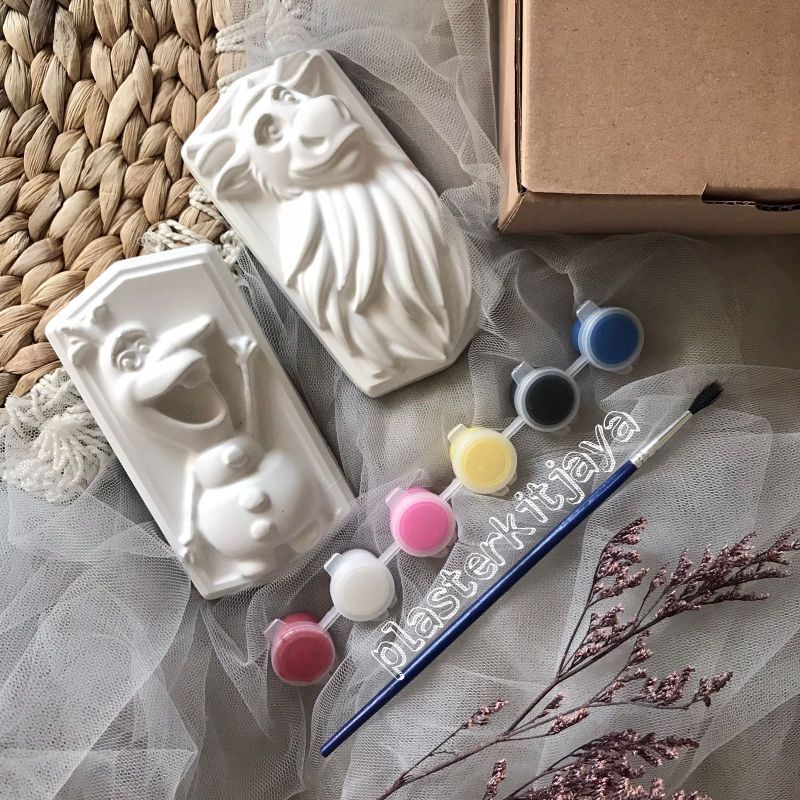 Saving PACKAGE STATUE PAINTED GYPSUM CONTAINS FROZEN MEDIUM SIZE SERIES ...