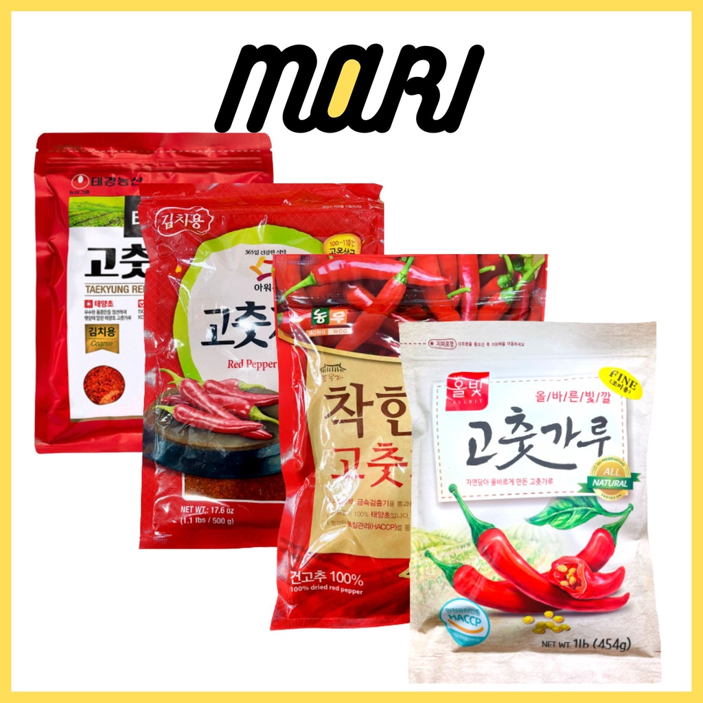 Korean CHILI POWDER WITH SCALES FOR DELICIOUS AND BEAUTIFUL KIM CHI ...