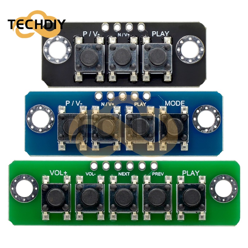 3/4/5 bit Independent Button Module MCU External Button Module Micro Switch Button Board for ...