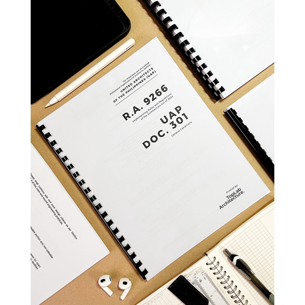 Toplab Architecture Review Booklets (BP 220, BP 344, PD 957, UAP IAPOA ...