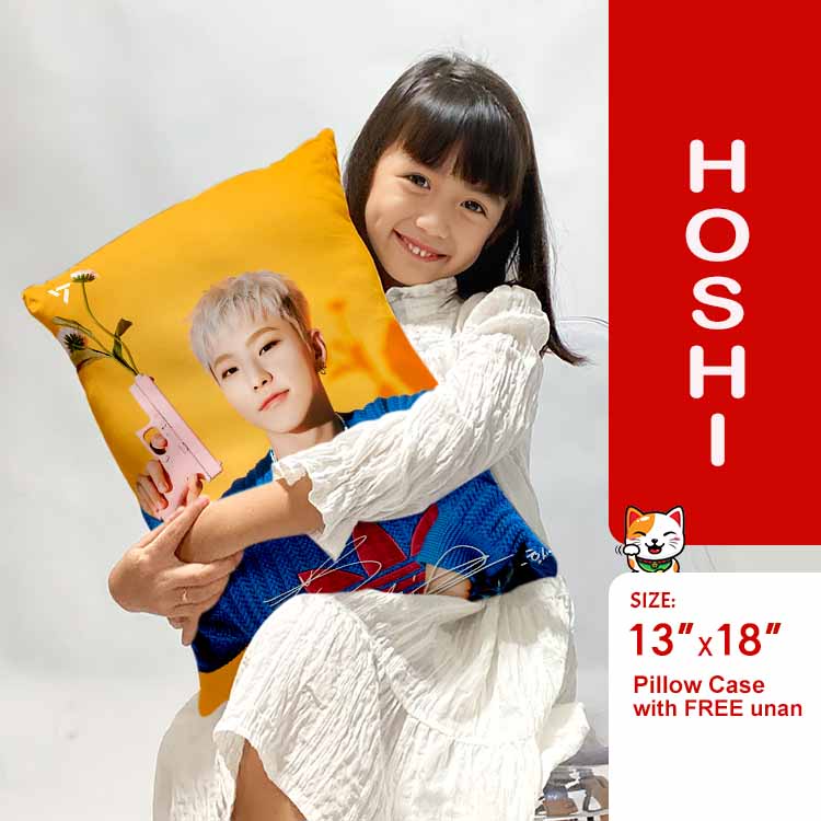 Seventeen Hoshi Merch Pillow Big Size 13x18 with FREE Face Mask ...