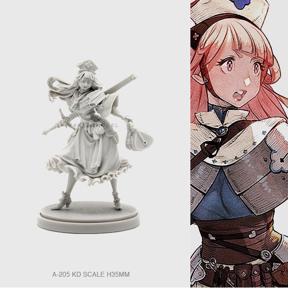 Height 38mm KD Garage Kit Resin Gray Model (Unassembled, Unpainted) A ...