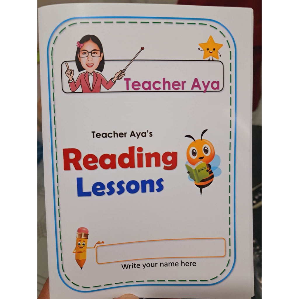 Teacher Aya s Booklet Reading Lesson Shopee Philippines