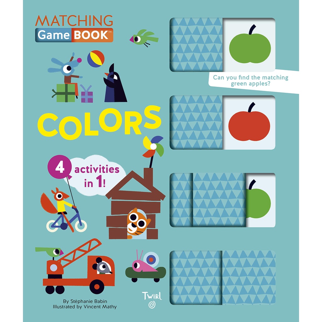 Matching Game book: Colors Children's Books Activities Learning English ...