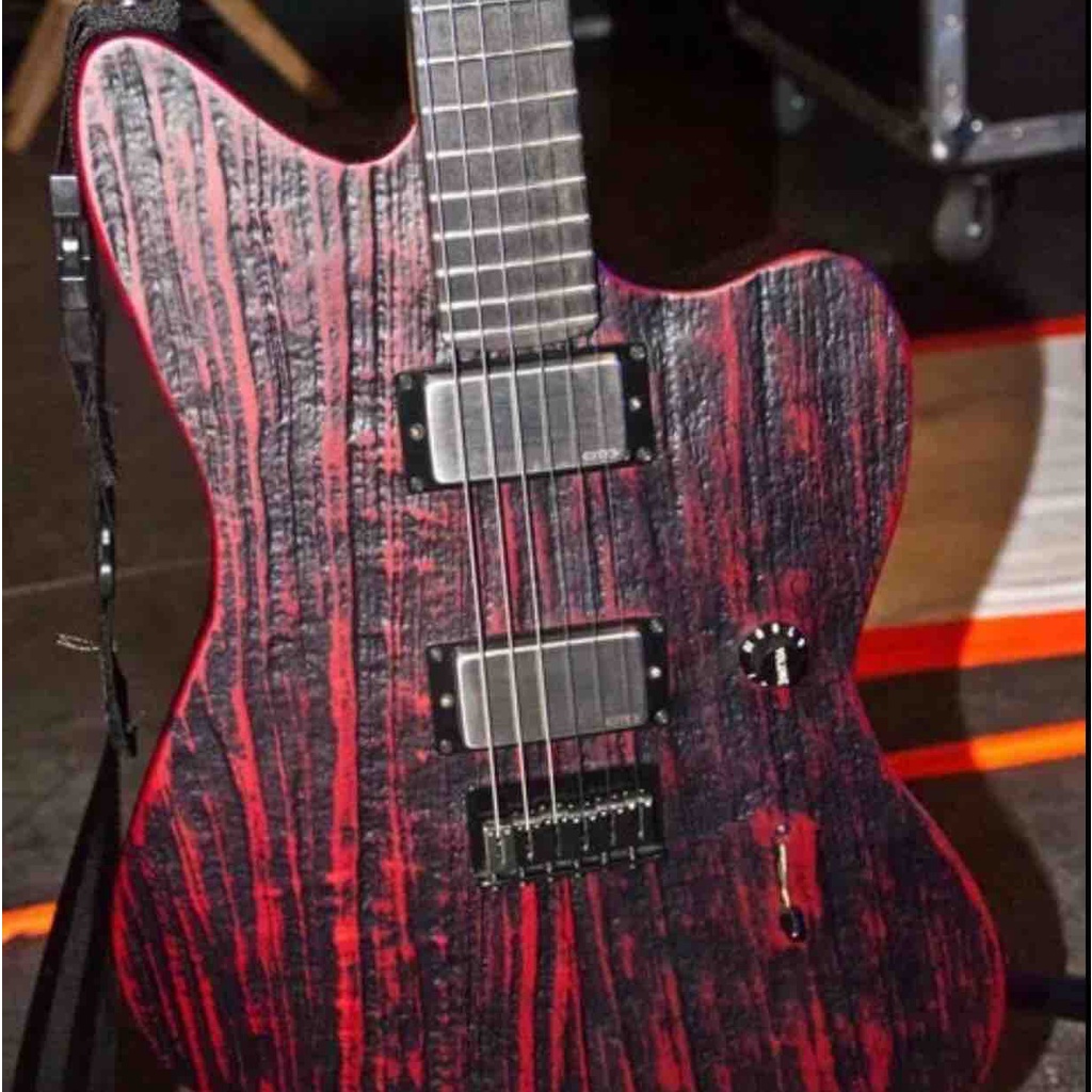 Jim Root Signature Dark Matte Red Blood Jazzmaster Electric Guitar ...