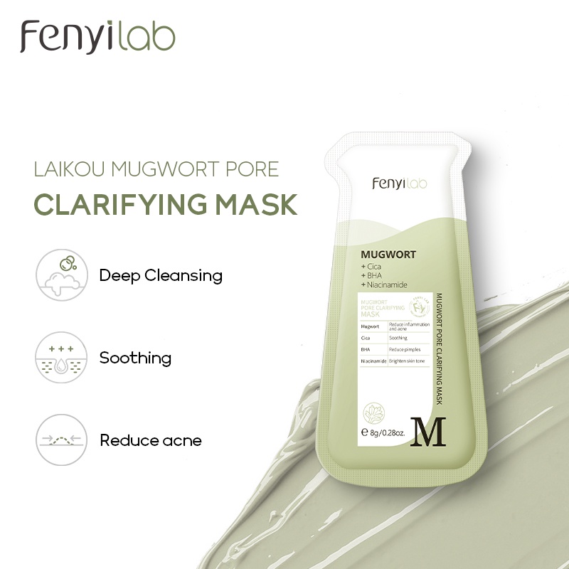 Fenyi Lab Mugwort Pore Clarifying Mask Cleansing Pores Blackhead ...