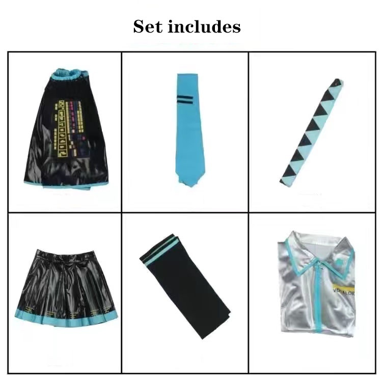 Hatsune Miku Cosplay Hatsune Miku Official Service Cos Costume Cosplay Maid Shopee Philippines