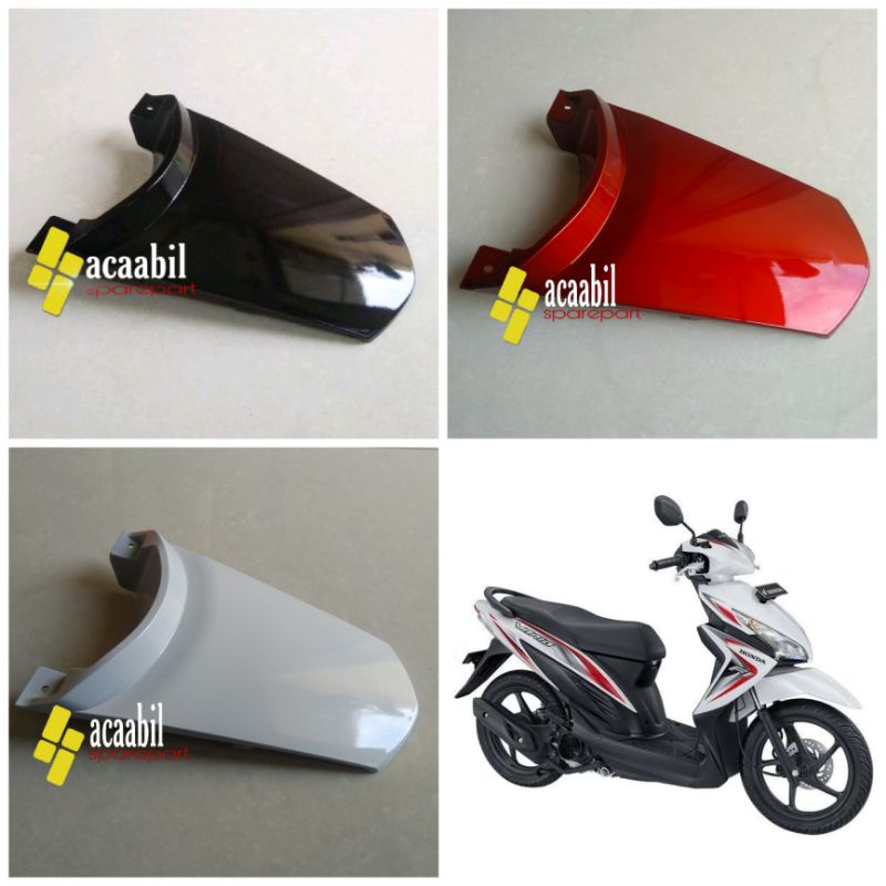 MERAH Pet Stop Rear Body Connection Vario 110 Fi Injection Black White ...