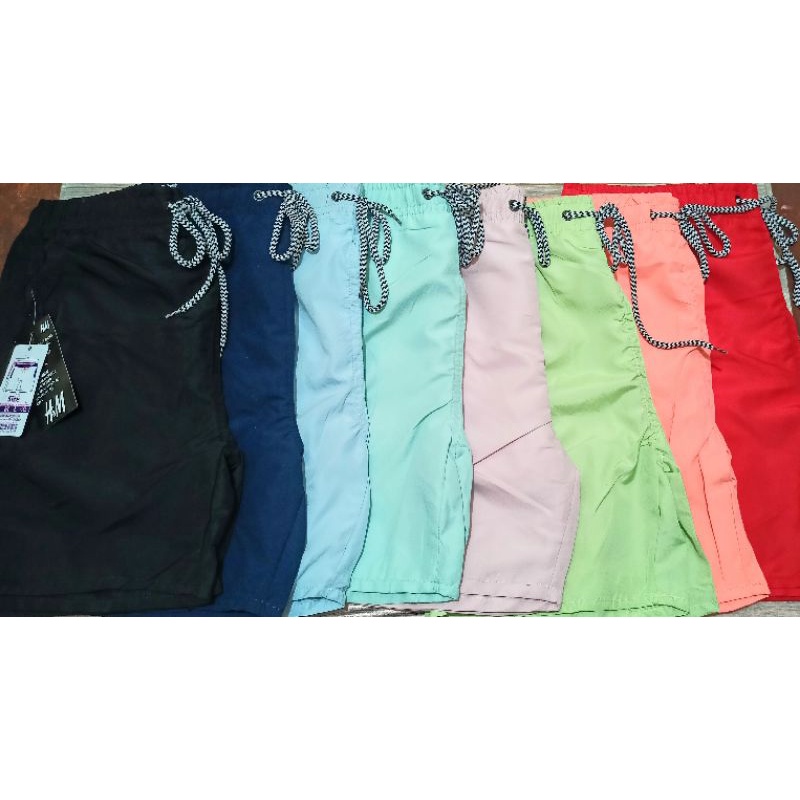 Plain Boardshorts / Beach Shorts with inner net brief Imported from ...