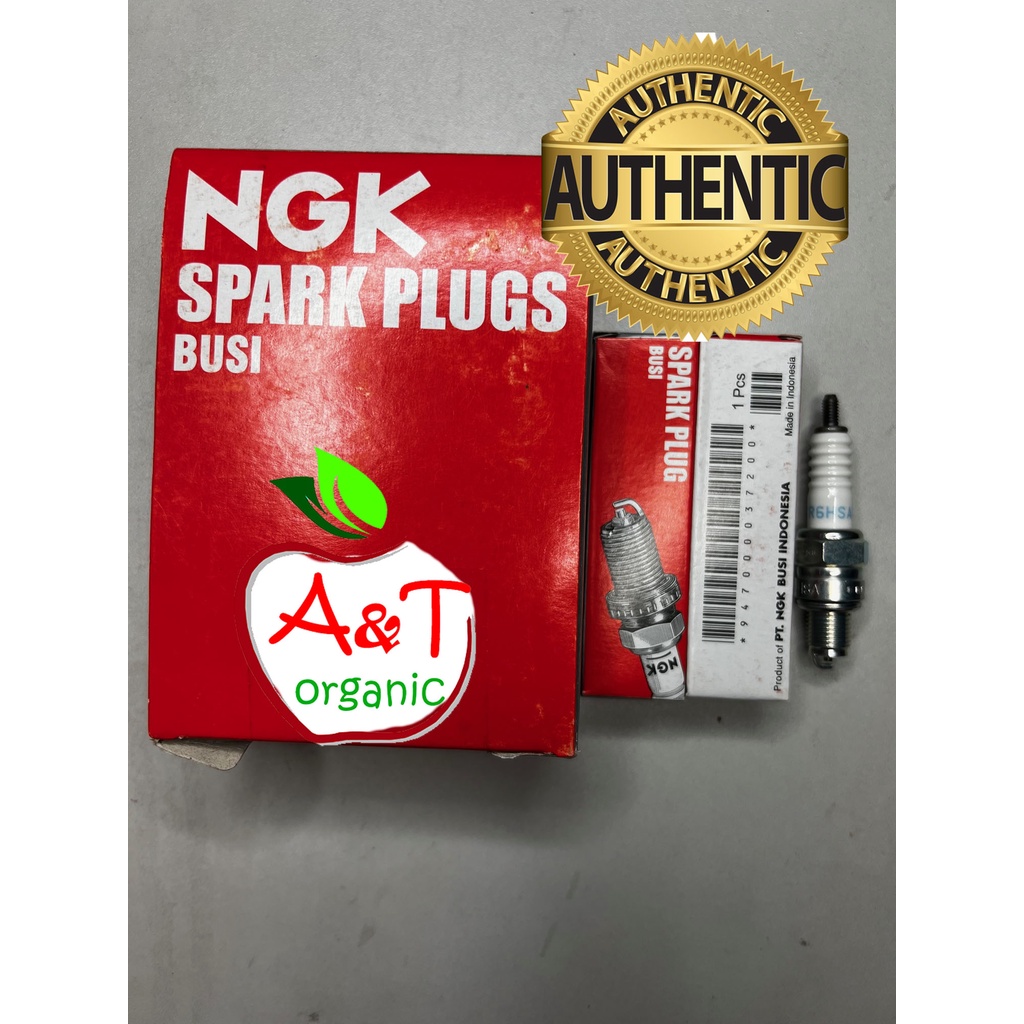 CR6HSA Indonesia Original Yamaha SPARK PLUG Mio 125 / Mio Soul / Sight 115 / Vega Force / Gravis ...