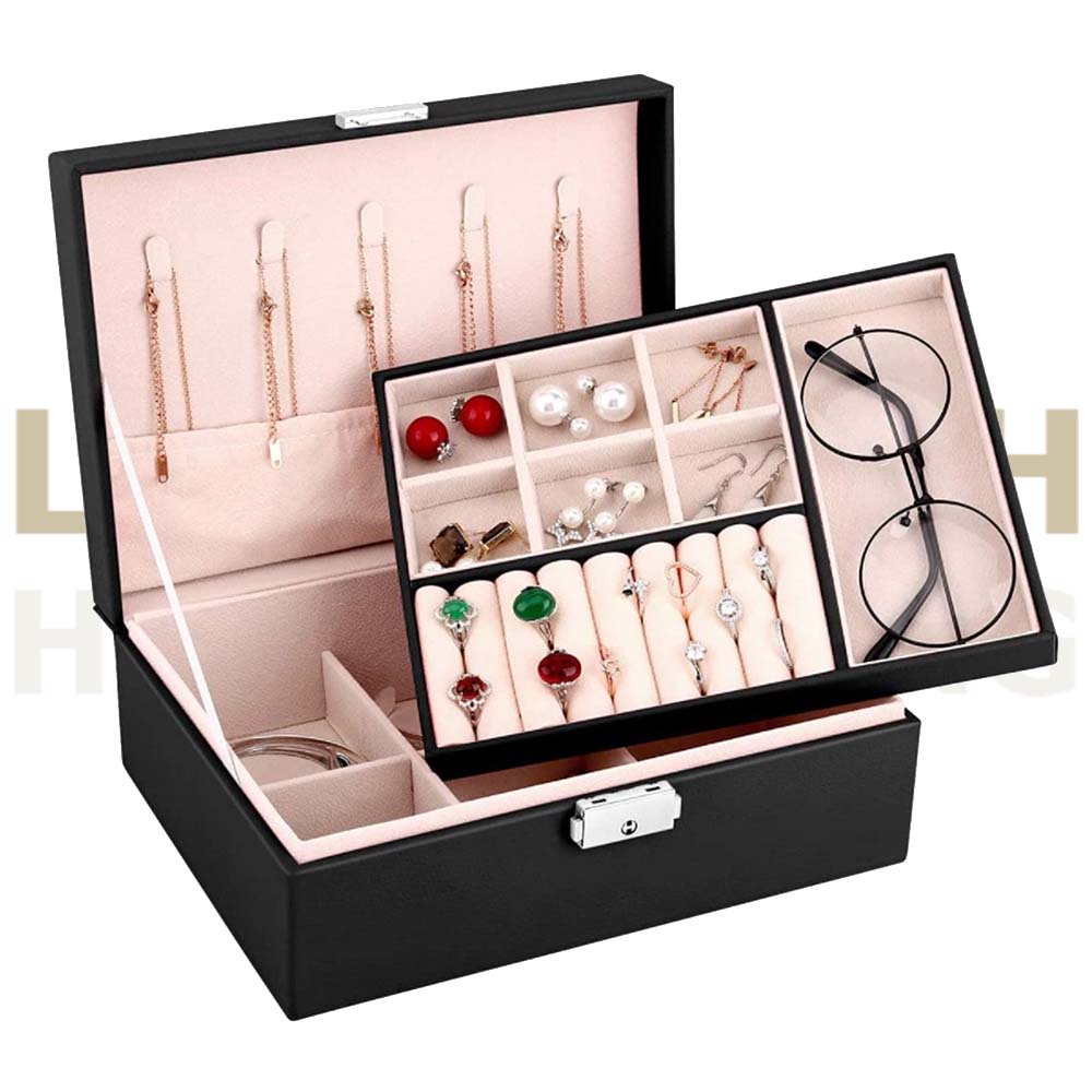 Elegant Jewelry Box Watch & Jewelry Organizers Waterproof Jewelry ...