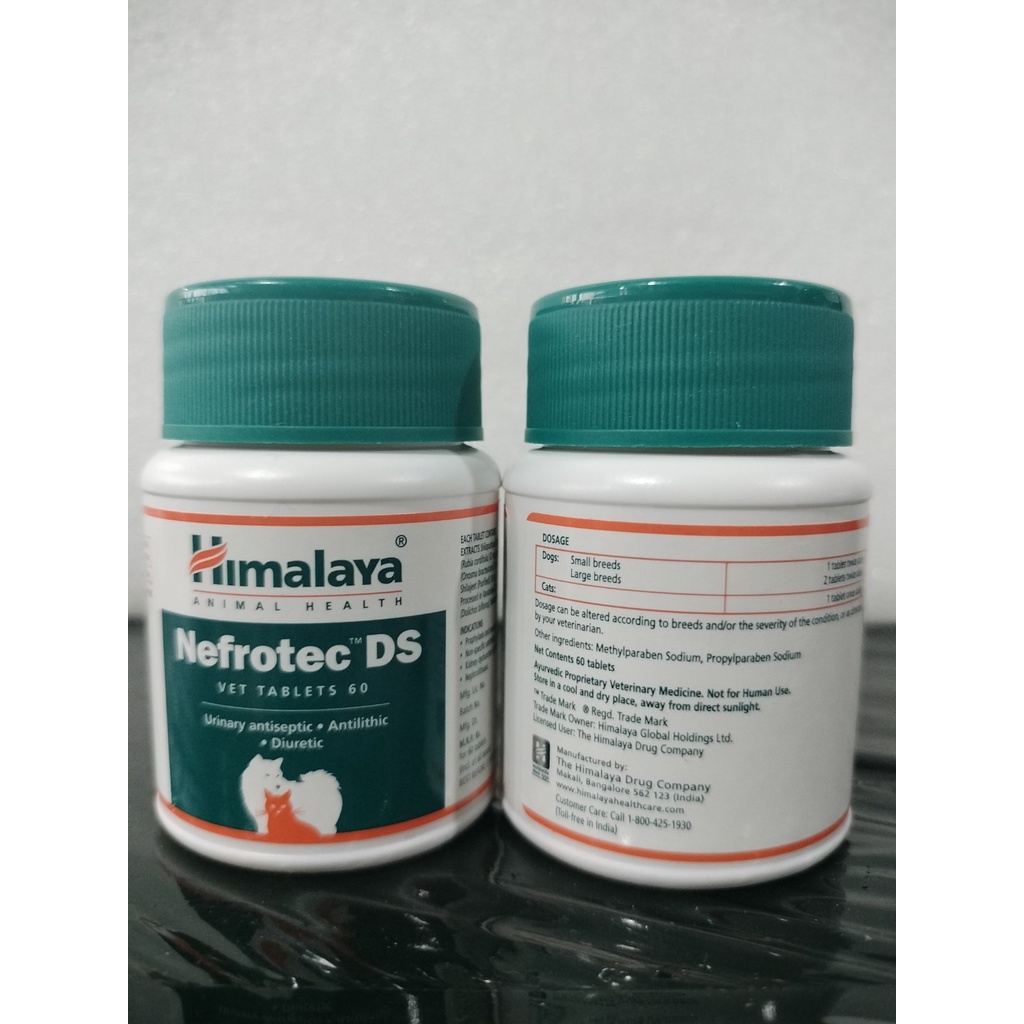 Nefrotec DS for Dogs and Cats (Authentic Himalaya Product )Kidney ...