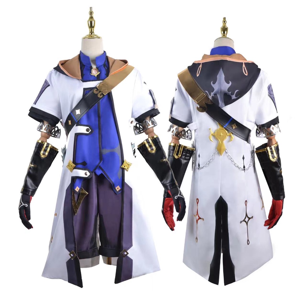 Genshin Impact Albedo cosplay costume Albedo Set and wig Christmas ...
