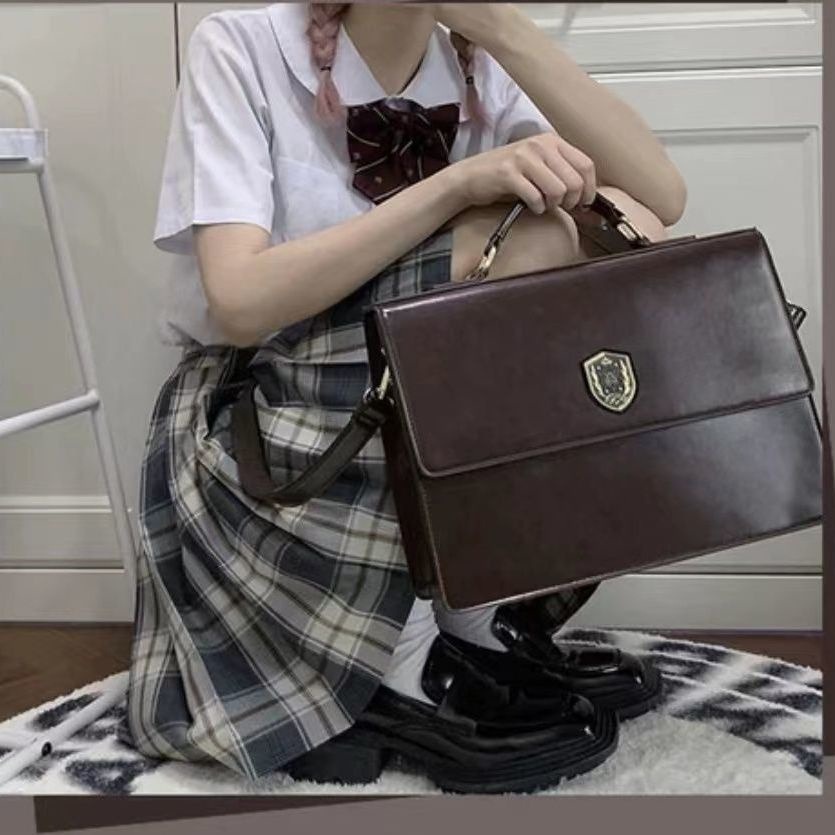 Student Schoolbag Japanese Style JK Uniform Crossbody Bag Waterproof ...