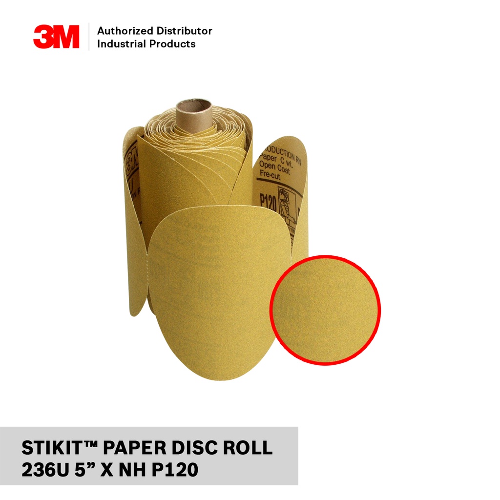 3M™ STIKIT™ PAPER DISC ROLL 236U | Shopee Philippines
