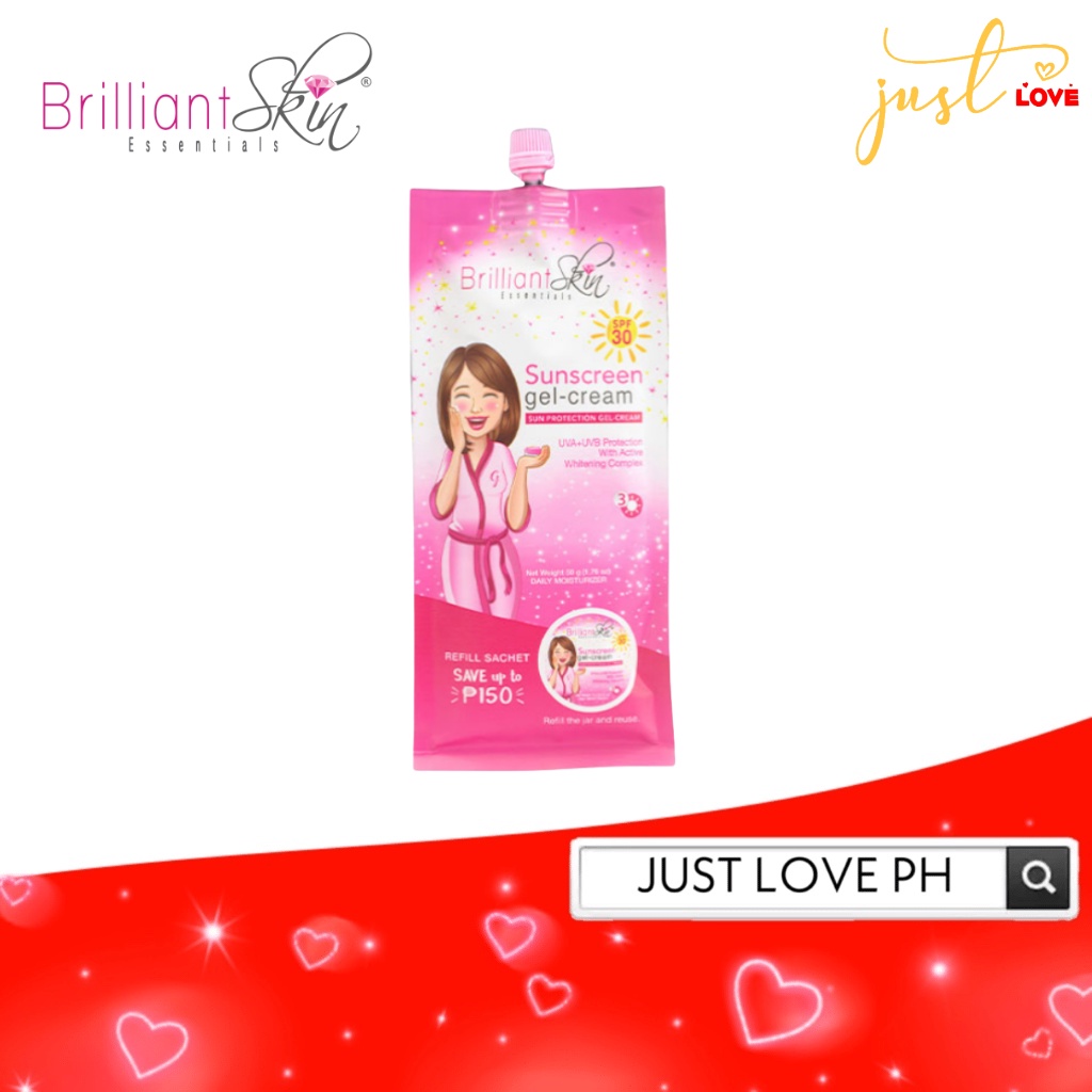 Brilliant Skin Sunscreen Gel Cream Classic 50g | Sunscreen Gel Cream ...