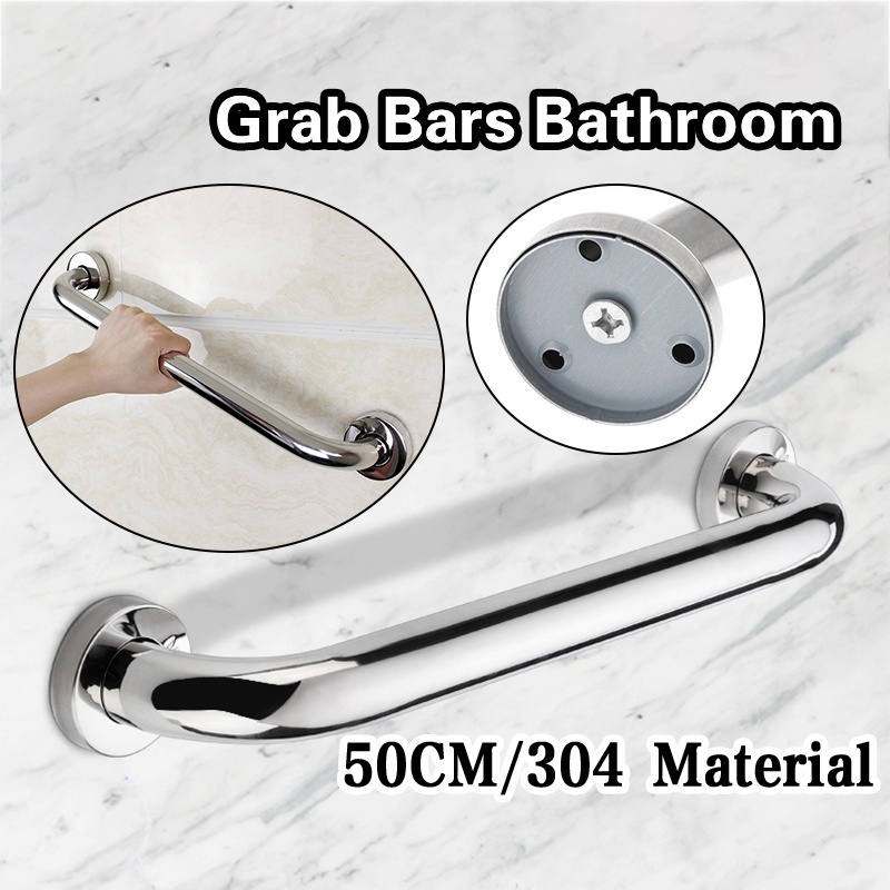 Towel Grab Bar Stainless Steel Bathroom Towel Rack Storage Rack Towel ...