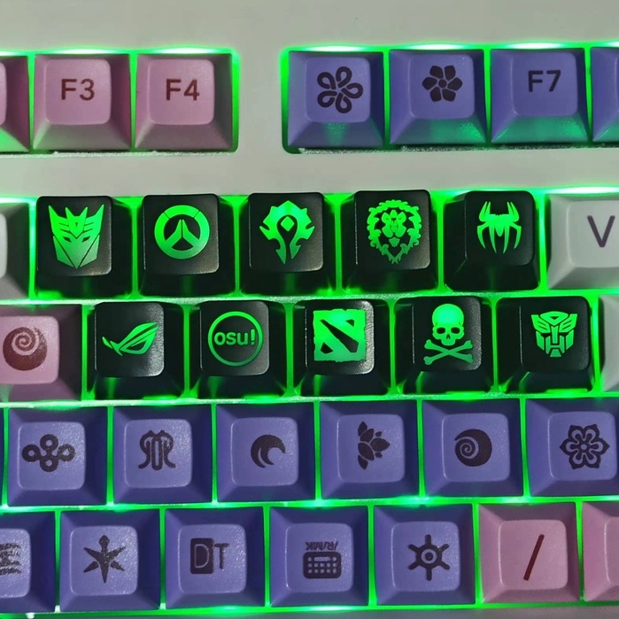 1PCS ABS Keycap DOTA2 Backlit Mechanical Keyboard Keycap OEMR4 ESC ...