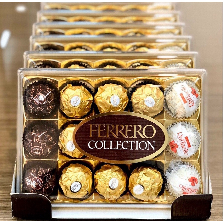 Ferrero Collection 3-color mixed chocolate box of 15 | Shopee Philippines