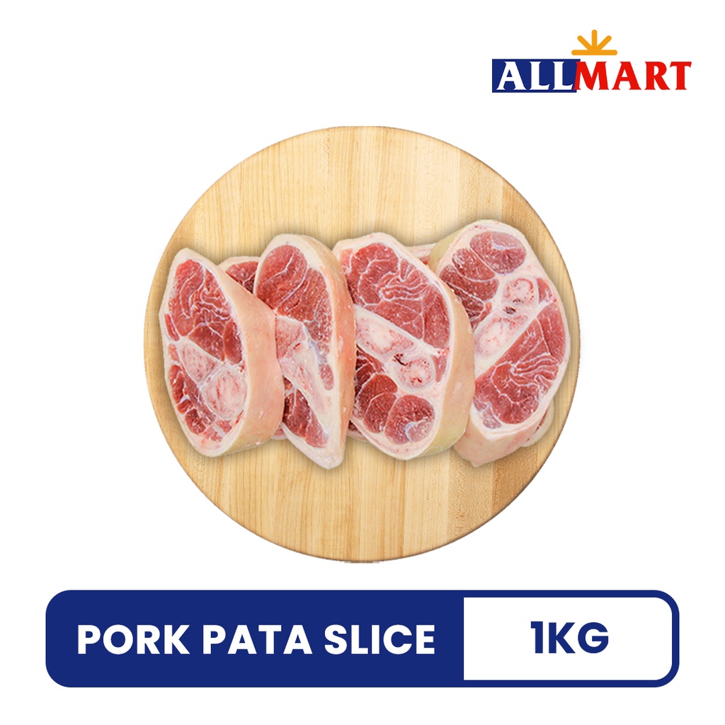 AllMart Pork Pata Slice 900g-1kg | Shopee Philippines
