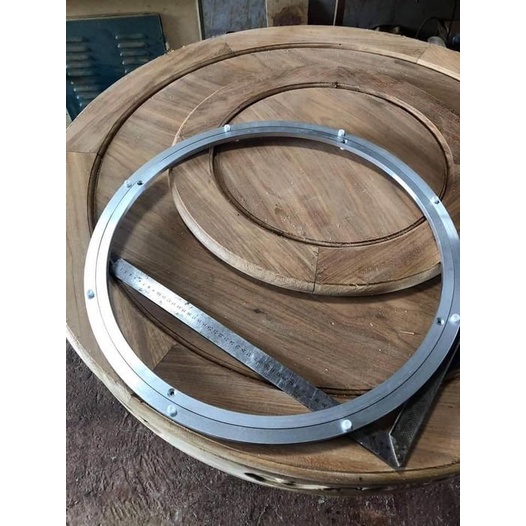Round Wheel, Bearing - Rotating Accessory For Dining Table 360 Rotation ...