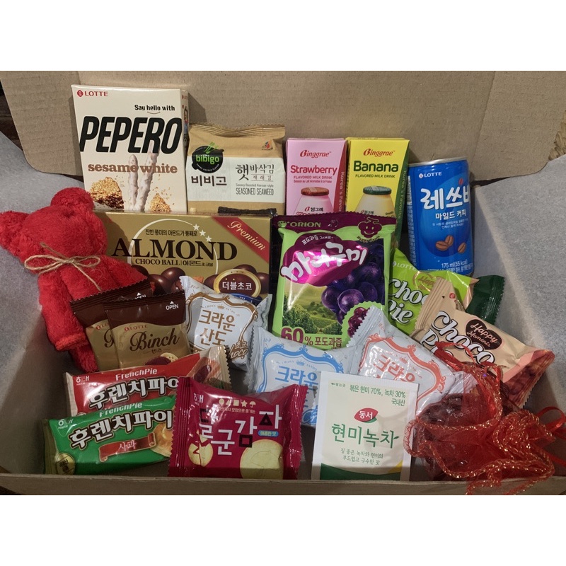 customized korean snack box gifting curated habiquo mnl | Shopee ...