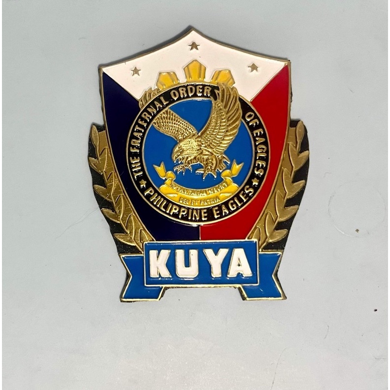 KUYA Badge Eagles Emblem national logo | Shopee Philippines