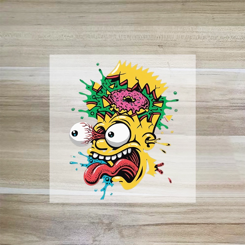 The Simpsons Ironing Patches Washable Clothes DIY Decoration Applique ...