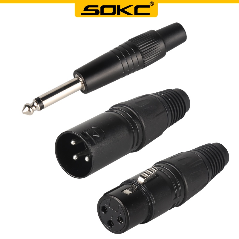 PL Mono/ XLR Male/ XLR Female Wire Connector | Shopee Philippines