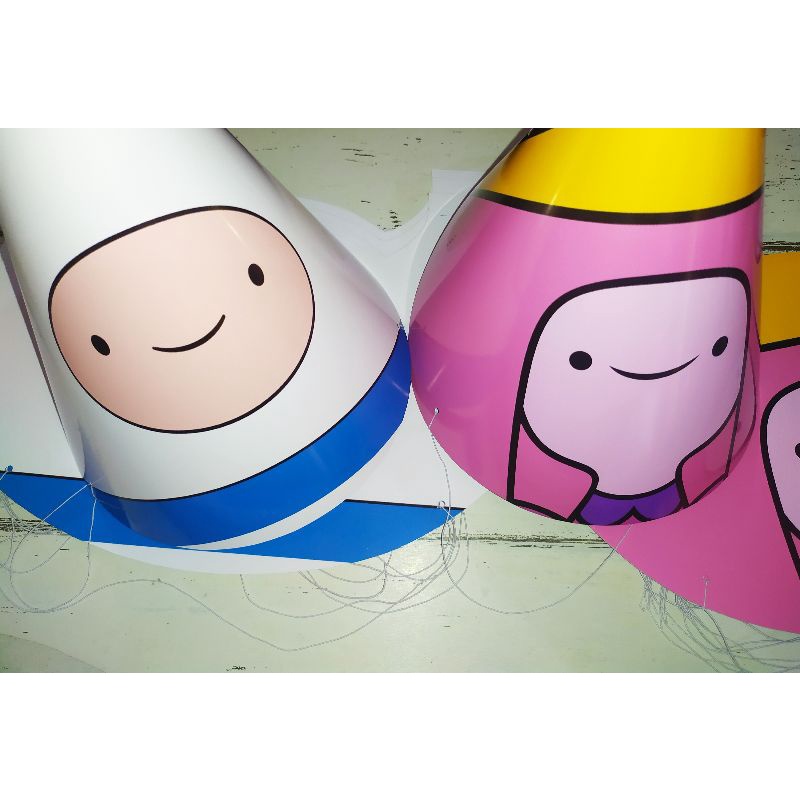 Adventure Time Party Hats Finn the Human Princess Bubblegum 10 pcs per ...
