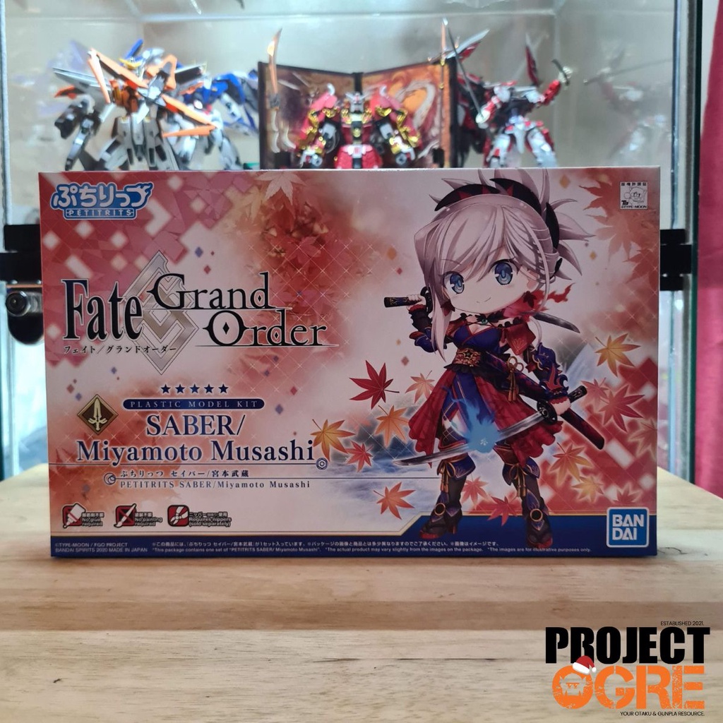 Fate/Grand Order Petitrits Saber - Miyamoto Musashi - Model Kit ...