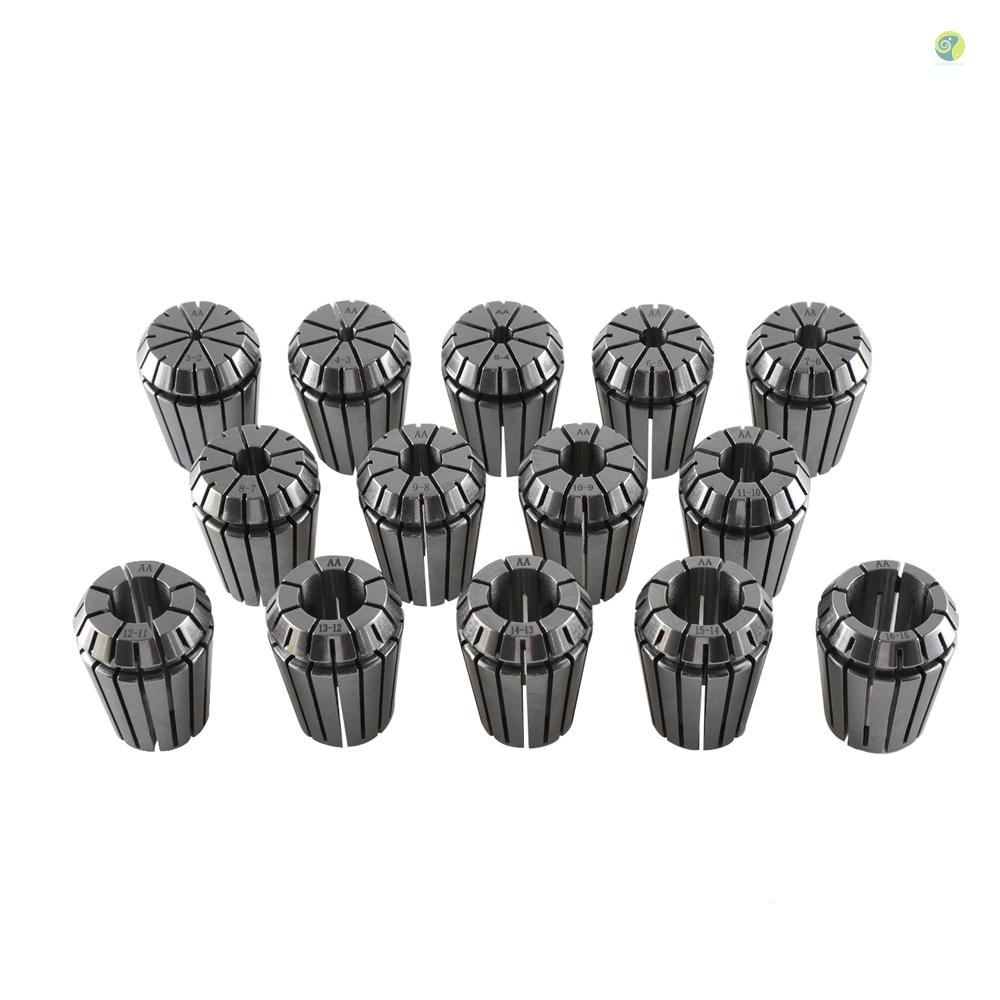 14Pcs Spring Collets Set Precise ER25 Collet Chucks Set for CNC ...