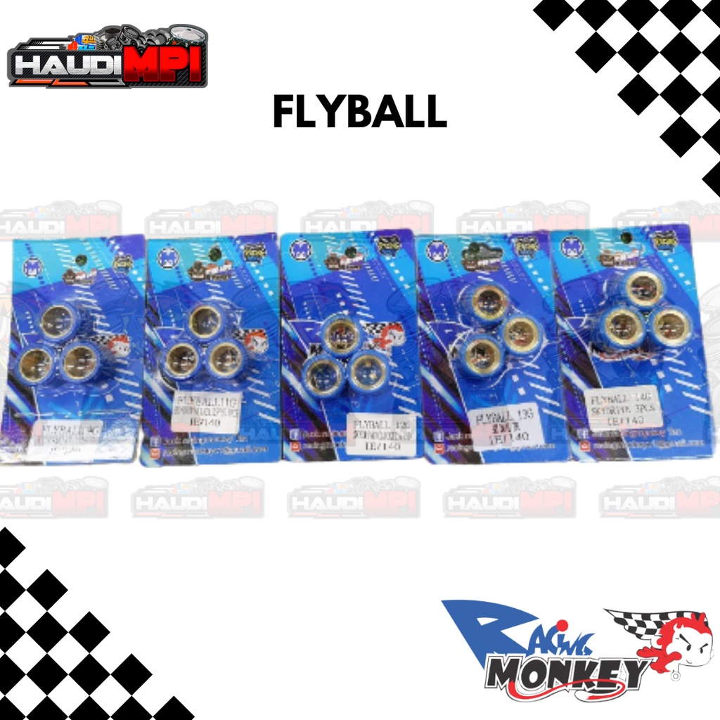 Racing Monkey Flyball SKYDRIVE/ CLICK 125/150/ Step 125/ PCX/ ADV150 ...