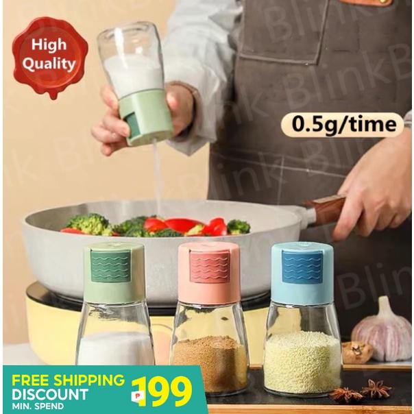 Multipurpose Condiments Container Seasoning Bottle 0.5g Salt Shaker ...