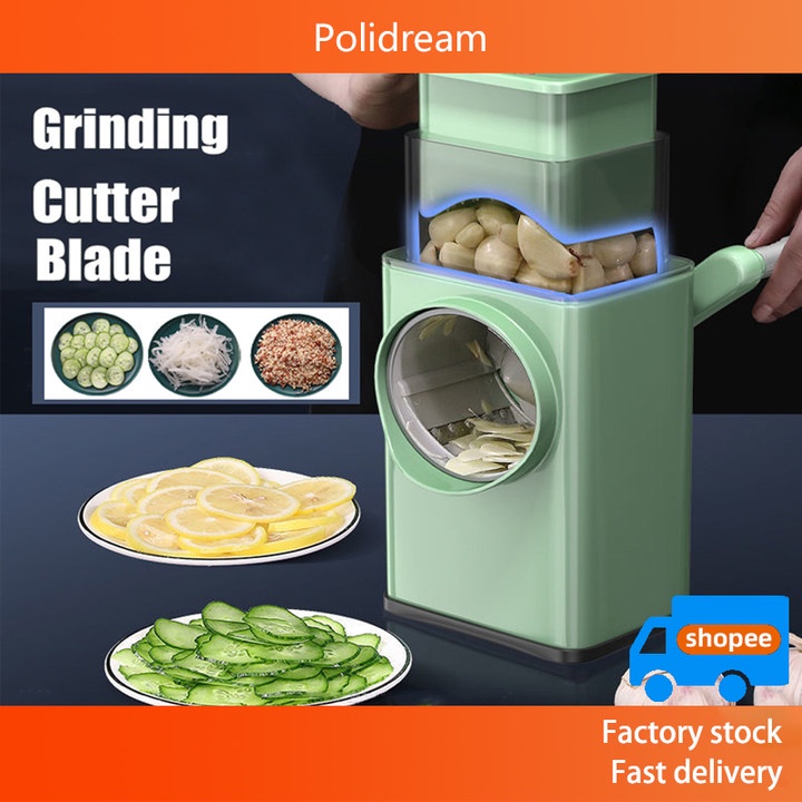 Multifunctional na Panghiwa ng Gulay na Drum Cutter para sa Kusina ...