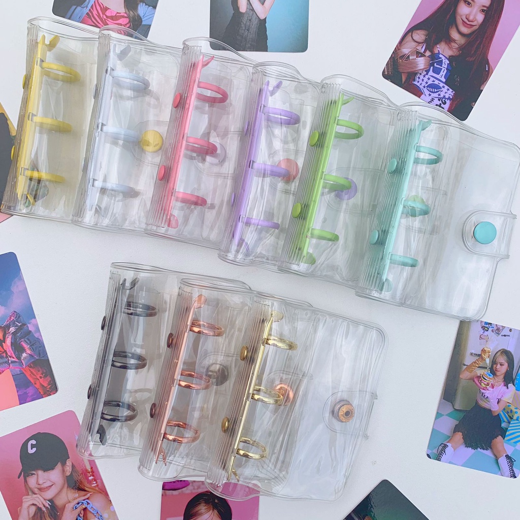 Case 3 Ring Mini Binder/Mini Journaling Diary Binder Photocard Binder ...