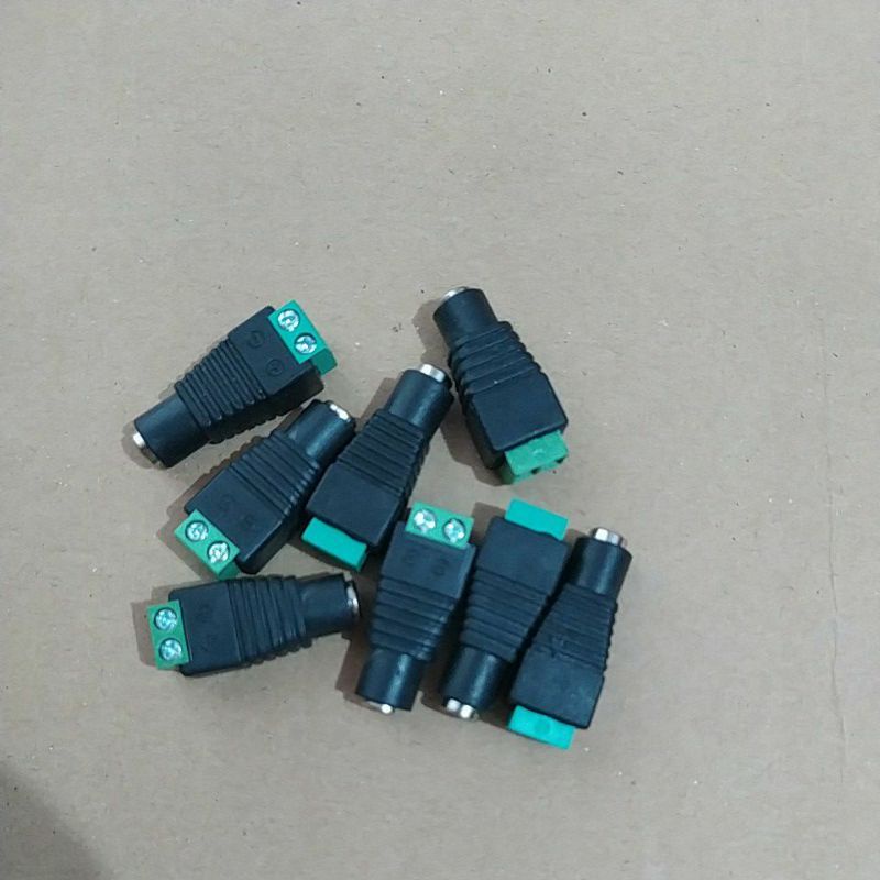Dc power cctv female/ Girl Connector | Shopee Philippines