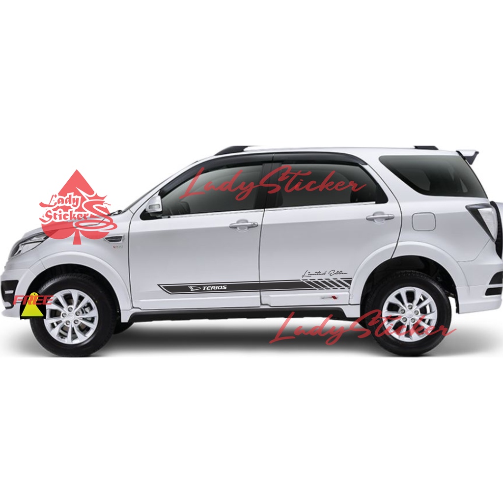 Newest TERIOS CAR STICKER STRIPING DAIHATSU TERIOS CAR STICKER | Shopee ...