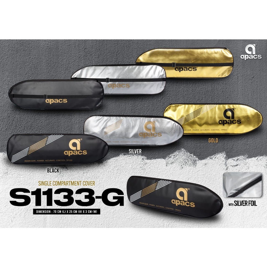 APACS SINGLE COMPARTMENT BAG S1133-G | Shopee Philippines
