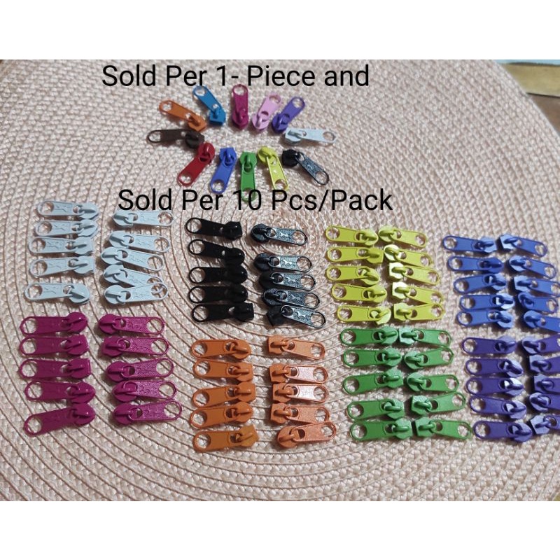 Slider Zipper Head #5 Sold Per Piece and 10 Pcs/ Pack | Shopee Philippines