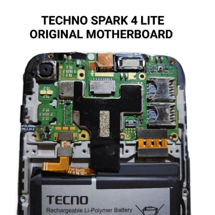 TECHNO SPARK 4 LITE ORIGINAL MOTHERBOARD | Shopee Philippines