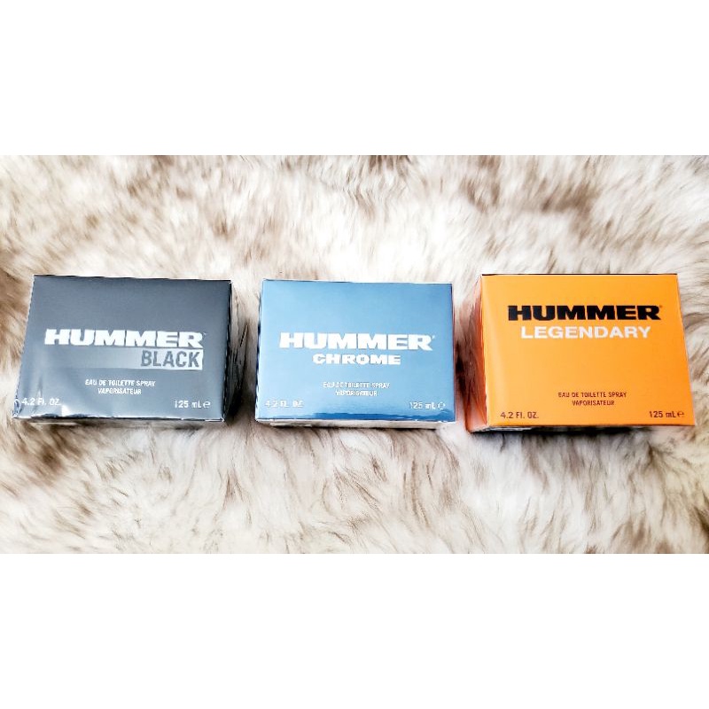 Original HUMMER Legendary - Chrome - Black for Men / Homme Eau de ...